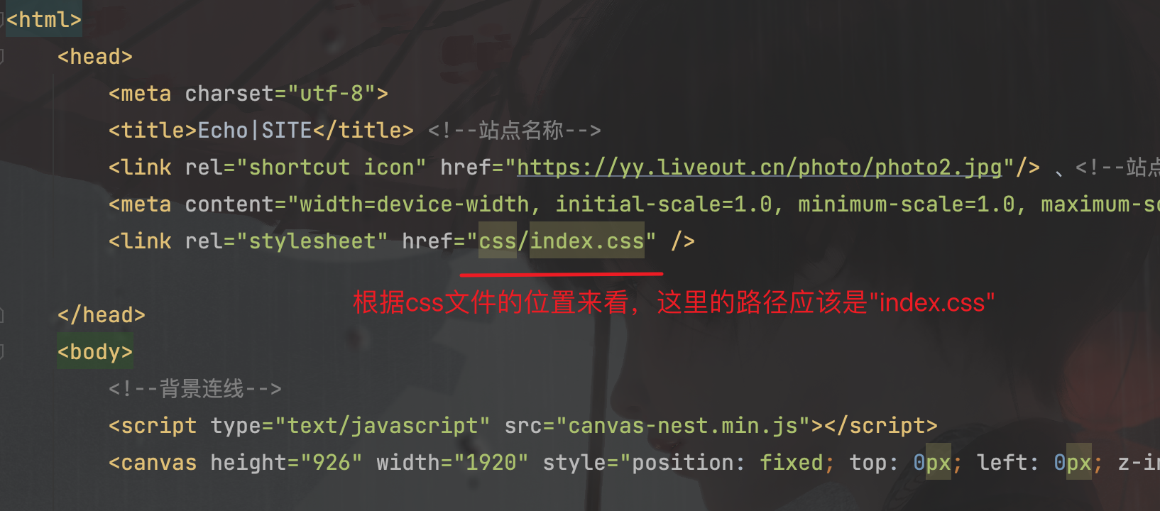 个人博客主页 – Echo小窝